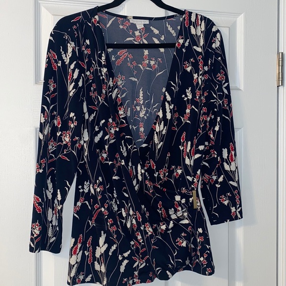 Charter Club | Tops | Charter Club Floral Blouse | Poshmark